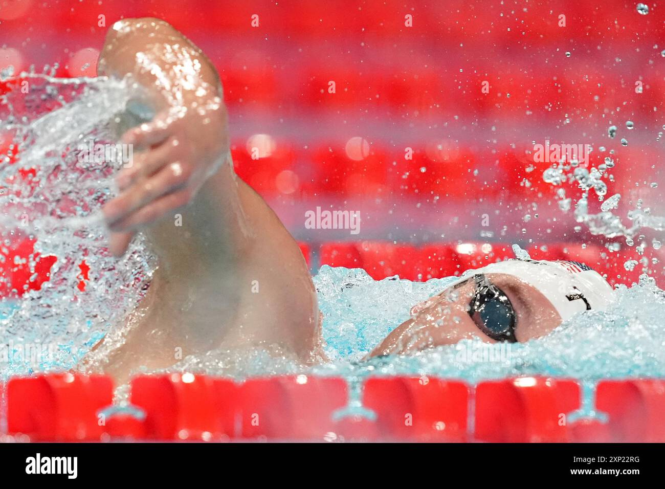 Paris, France. 03rd Aug, 2024. Bobby Finke of the USA, in action at the ...