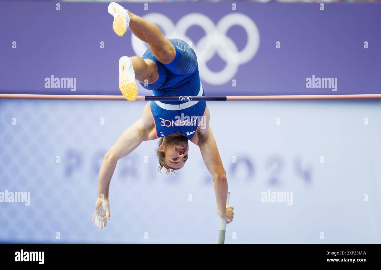Paris, France. 03rd Aug, 2024. French Athlete Emig Robin pictured ...