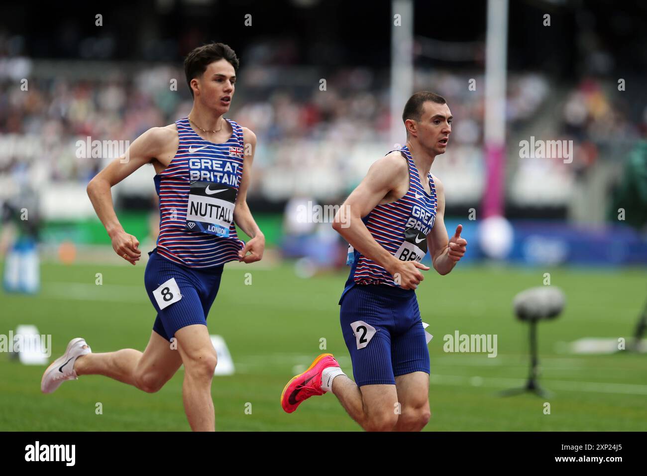 Luke NUTTALL (Great Britain), Steven BRYCE (Great Britain), competing ...