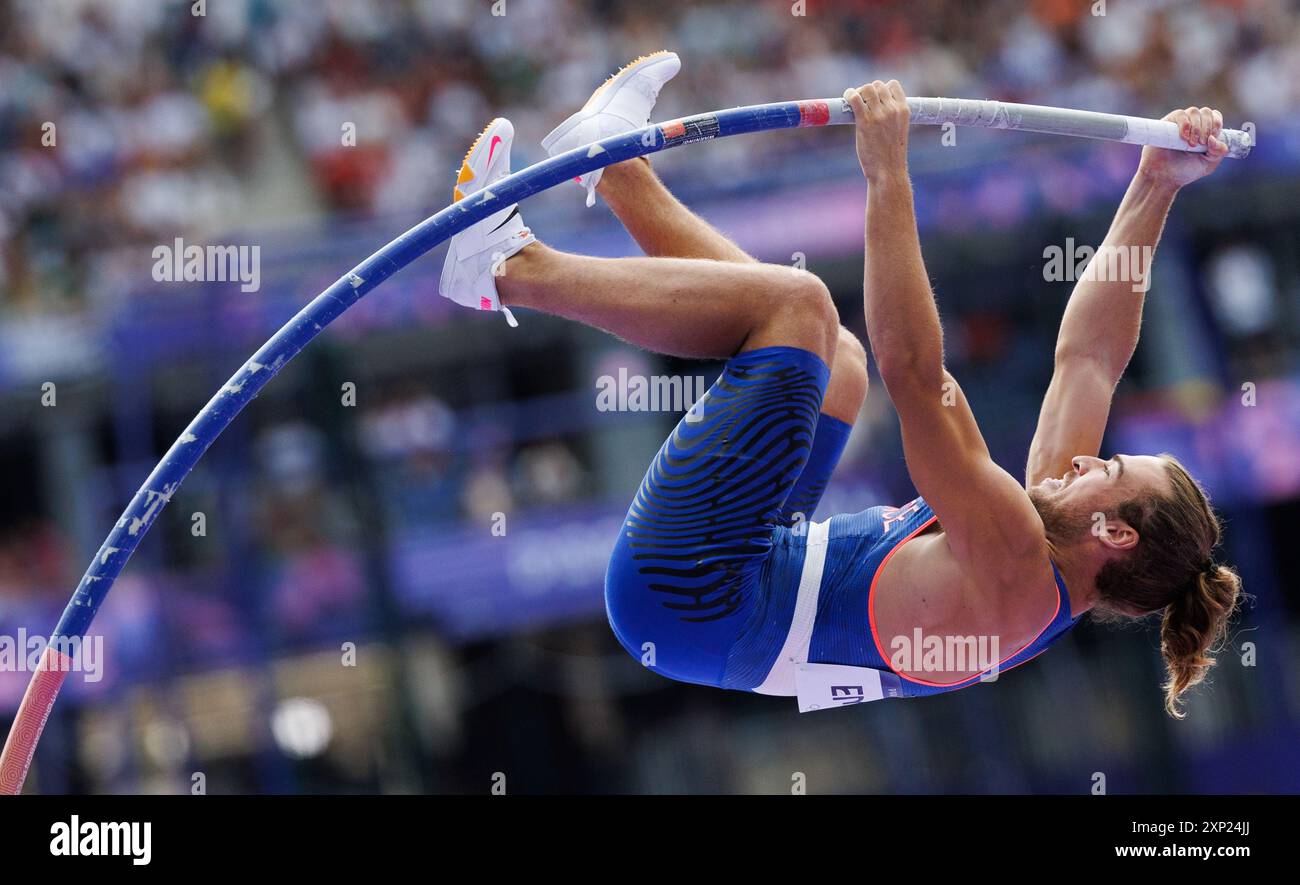 Paris, France. 03rd Aug, 2024. French Athlete Emig Robin pictured ...