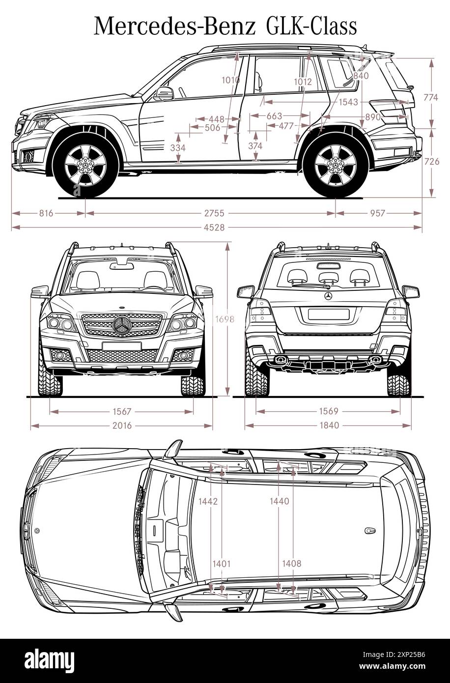 Mercedes performance car Stock Vector Images - Alamy