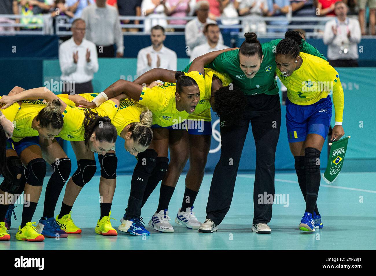 PARIS, IF - 03.08.2024: BRAZIL X ANGOLA WOMEN'S HANDBALL - Last game of ...
