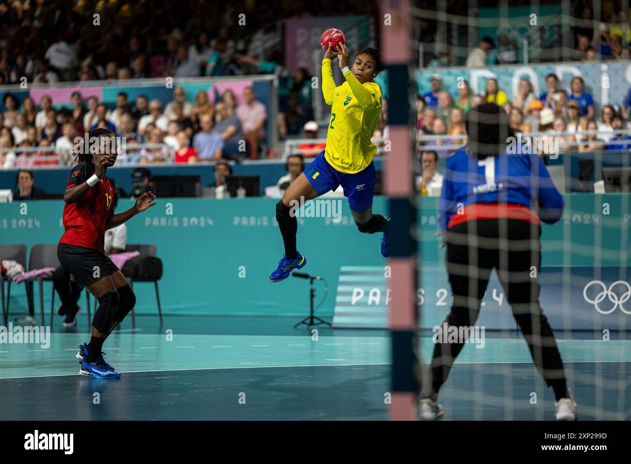 PARIS, IF - 03.08.2024: BRAZIL X ANGOLA WOMEN'S HANDBALL - Last game of ...