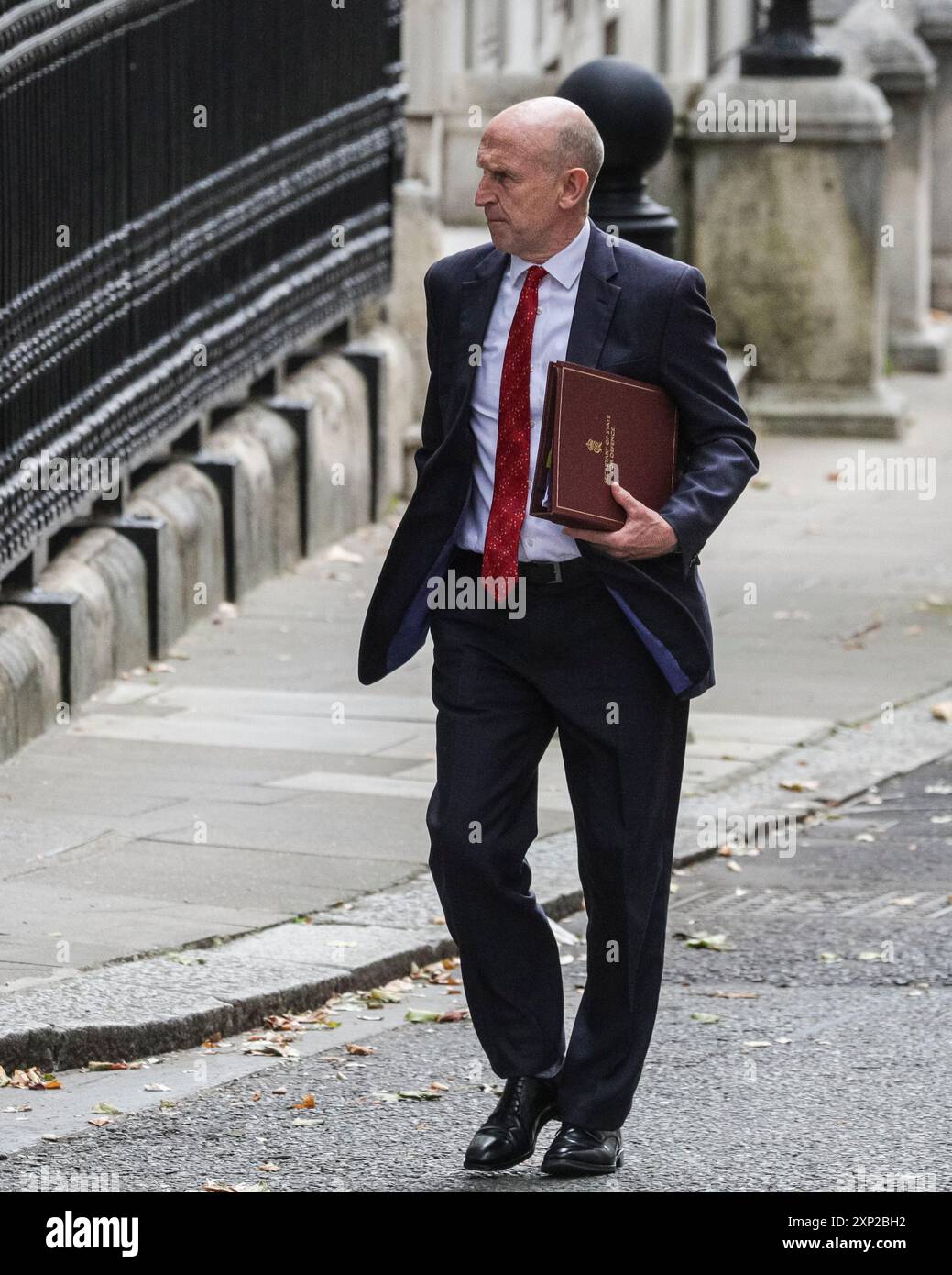 John Healey, Defence Secretary, MP Rawmarsh and Conisbrough walks up ...