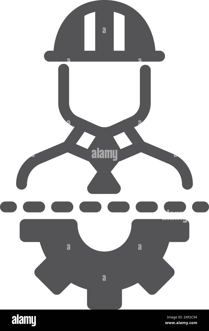 Engineering blueprint black man Stock Vector Images - Alamy