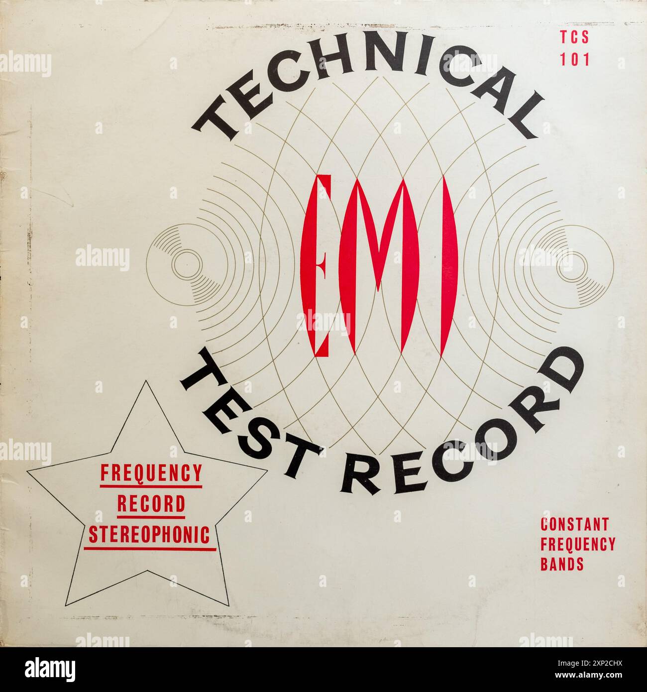 EMI Technical Test Record - Constant Frequency Bands, Vinyl LP record ...
