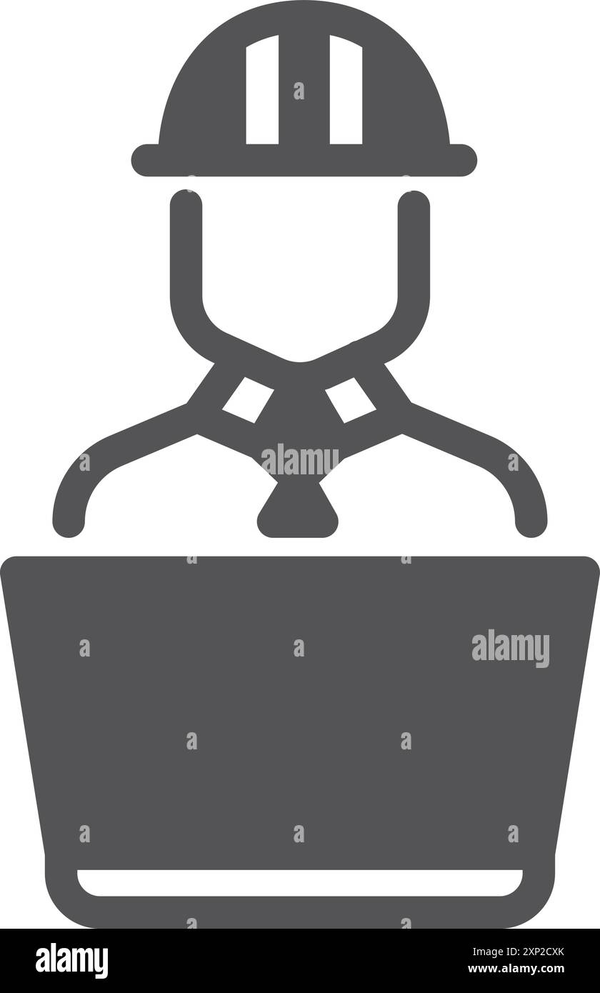 Construction business hard hat Black and White Stock Photos & Images ...