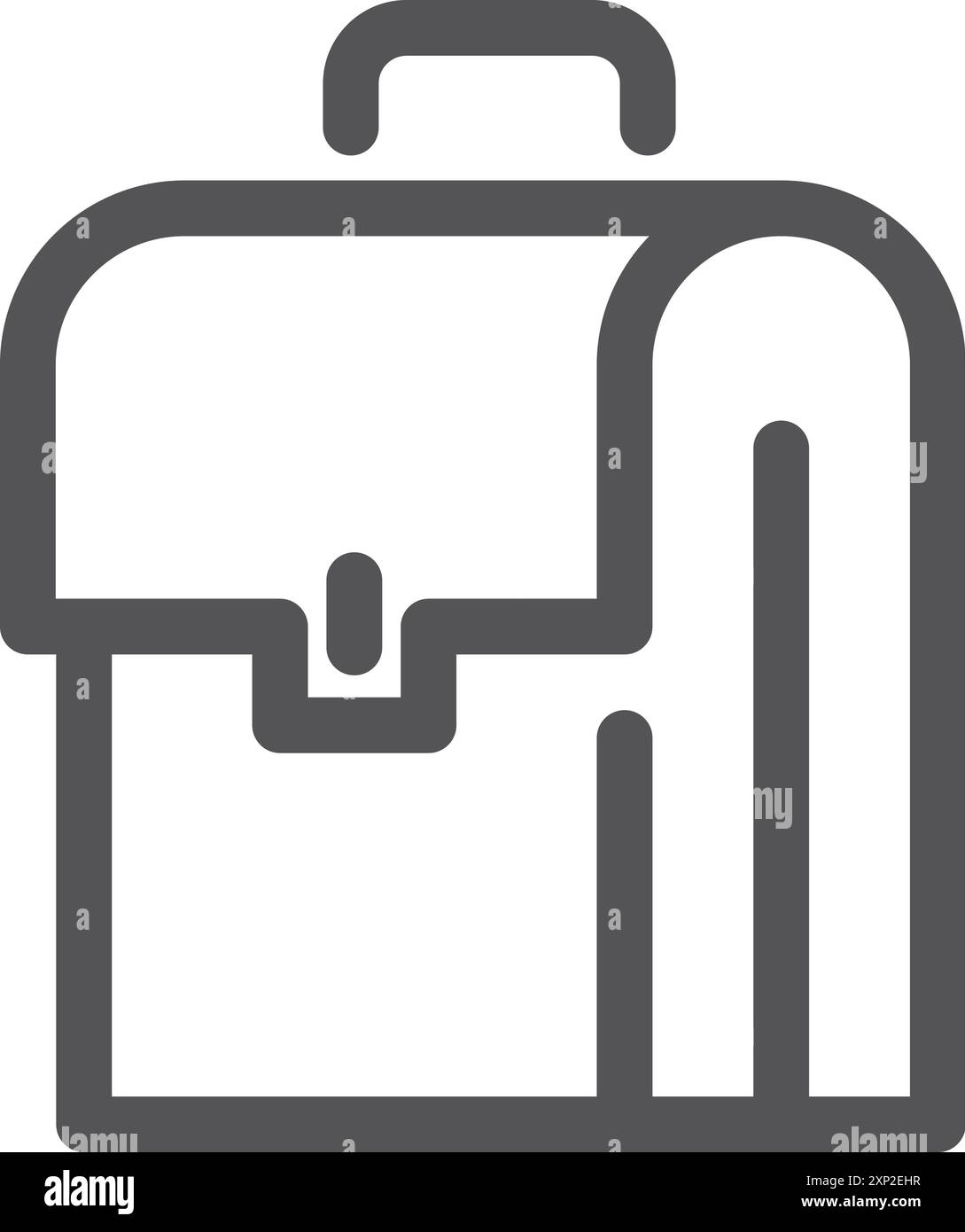 Briefcase icon. Business portfolio symbol. Work bag Stock Vector Image ...