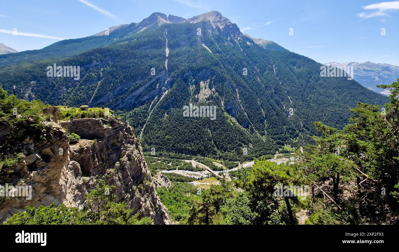 Tournoux fort, Ubaye Valley, Alpes-de-Haute Provence, France Stock ...