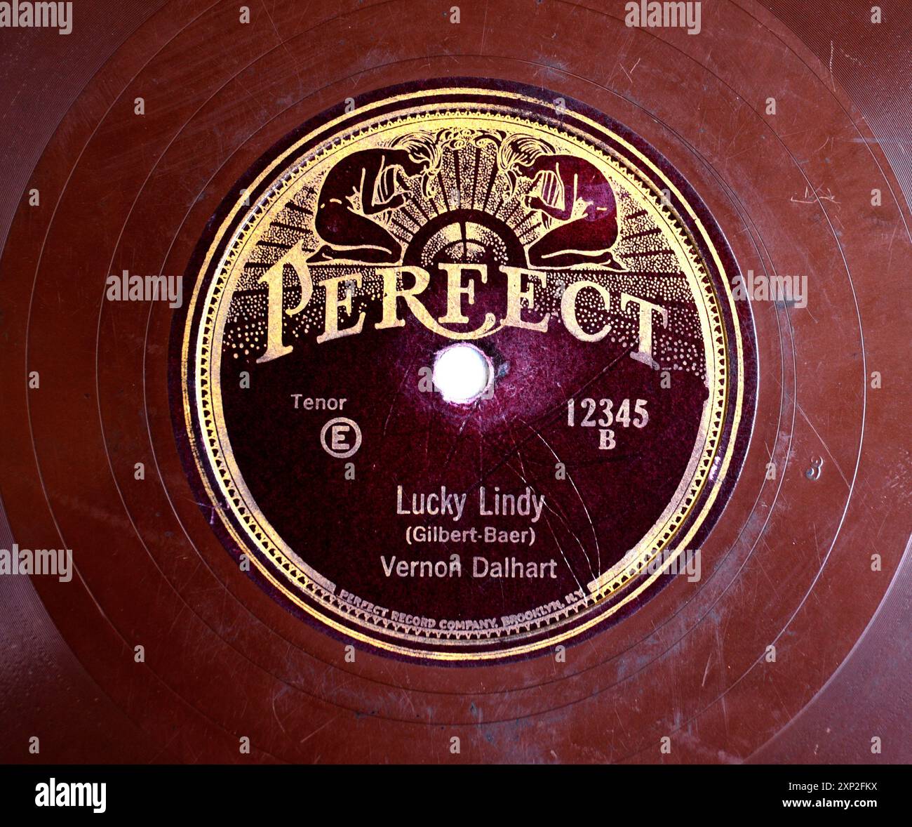 A 1927 recording of the song "Lucky Lindy" by Vernon Dalhart. The song ...