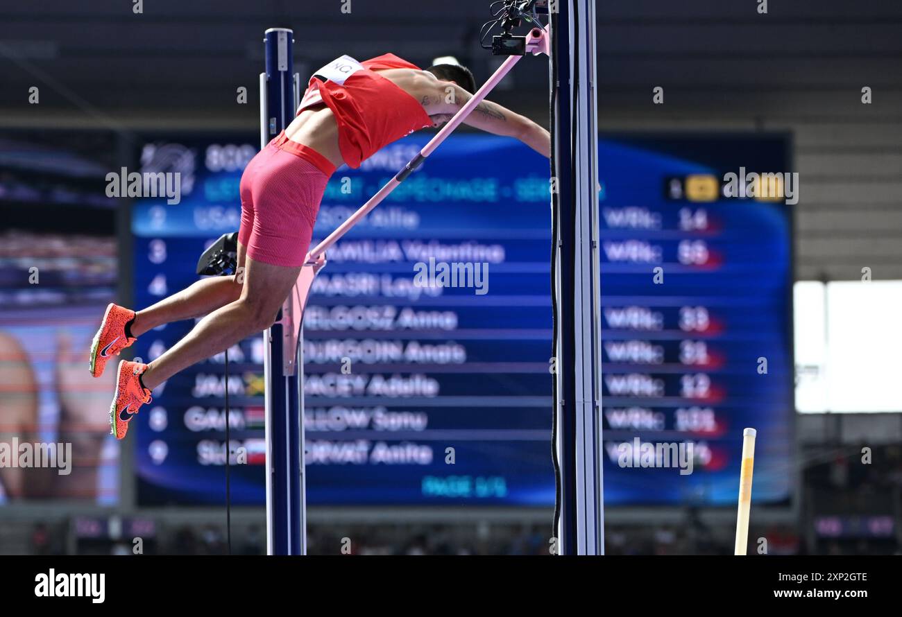 3rd August 2024; Paris Olympic Games, Paris, France, Day 8; Athletics ...