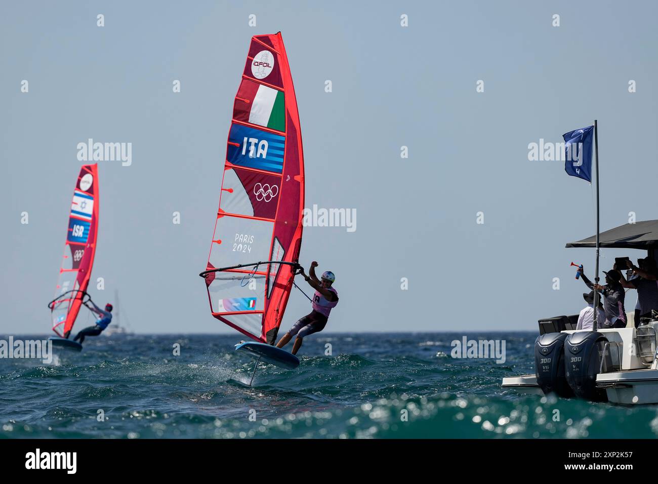 Marta Maggetti of Italy celebrates as she crosses the finish line of ...