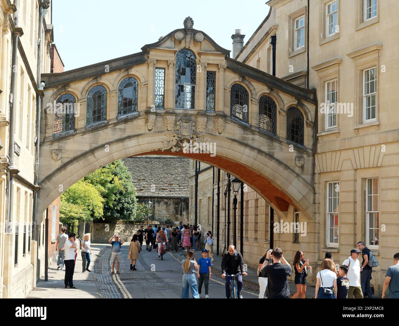 Hertford Bridge Oxford, popularly known as the Bridge of Sighs Stock ...