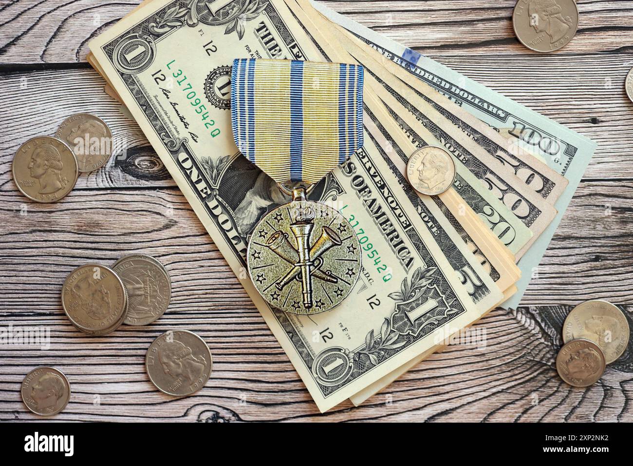 KYIV, UKRAINE - JULY 10, 2024 Air Force Armed Forces Reserve medal ...