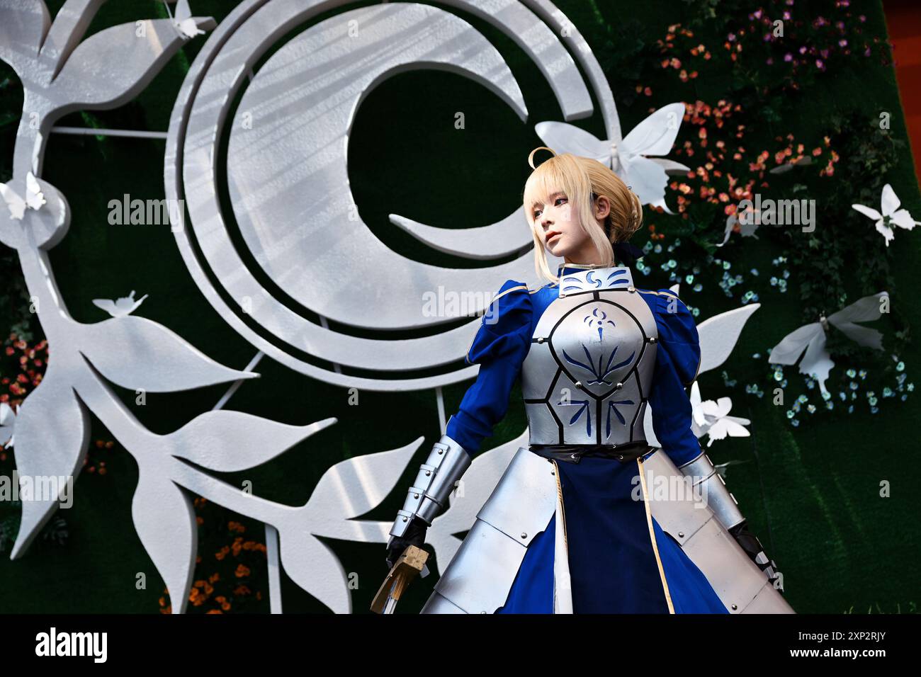 SHANGHAI, CHINA - AUGUST 3, 2024 - Fate/Grand Order (FGO), a mobile game operated by Bilibili ...