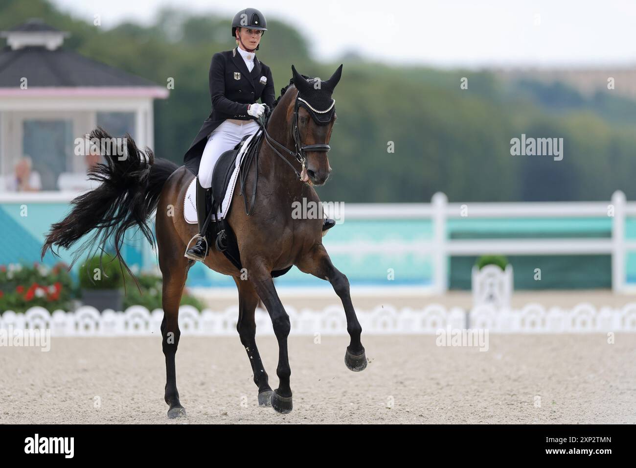 Versailles, France. 03rd Aug, 2024. Olympia, Paris 2024, equestrian ...