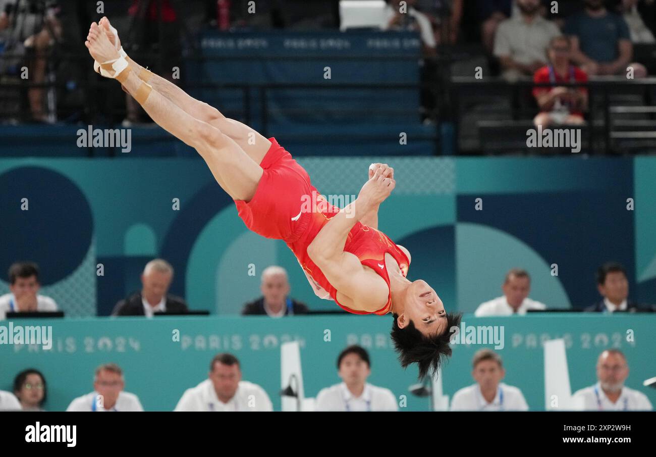 2024 olympics gymnastic china hi-res stock photography and images - Alamy