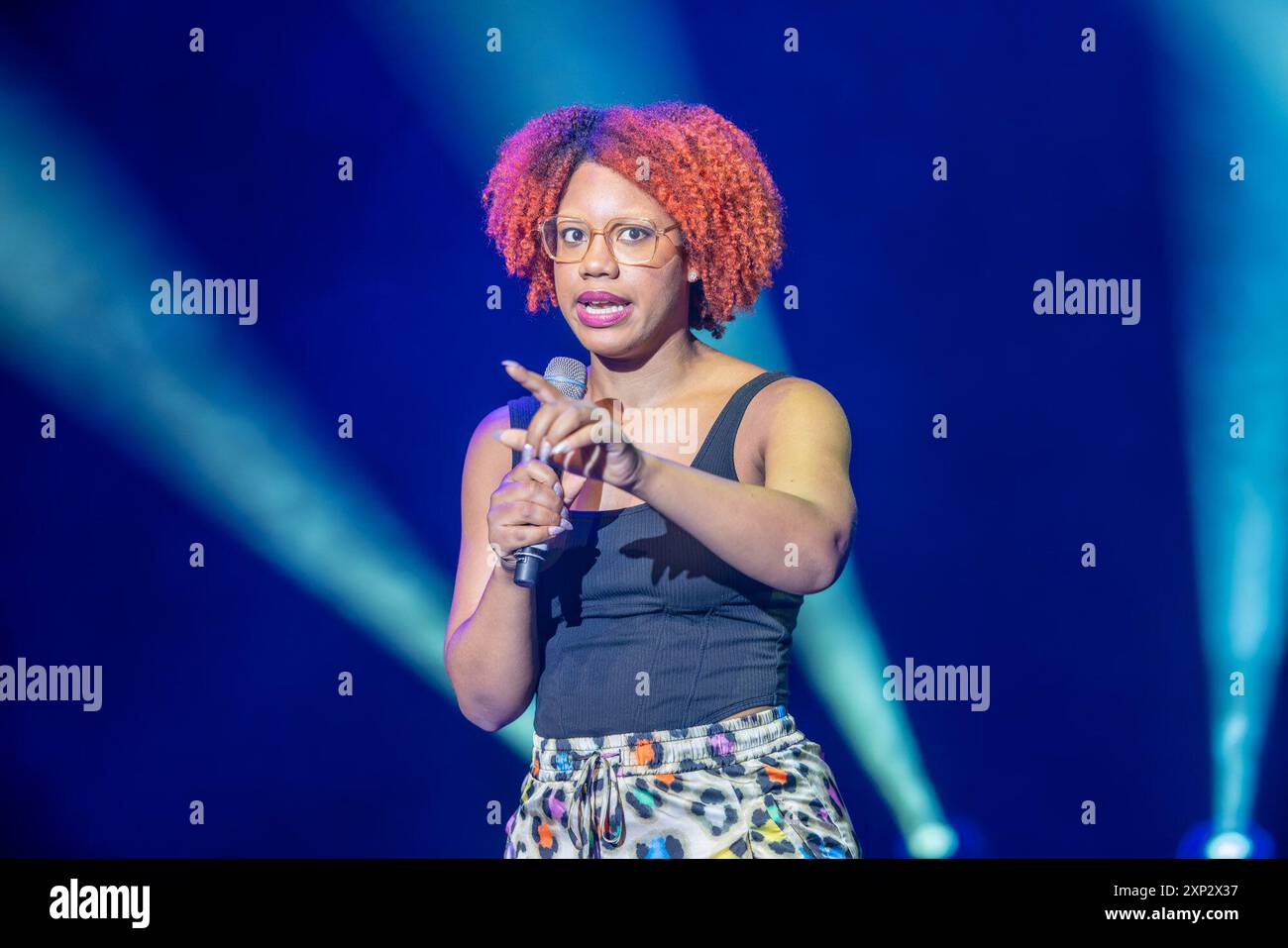 Edinburgh, United Kingdom. 03 August, 2024 Pictured: Comedian Kemah Bob ...