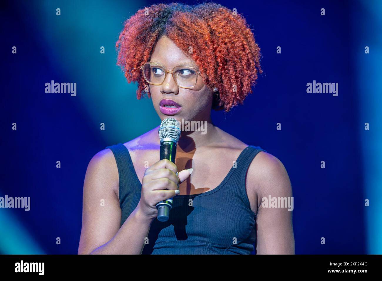 Edinburgh, United Kingdom. 03 August, 2024 Pictured: Comedian Kemah Bob ...