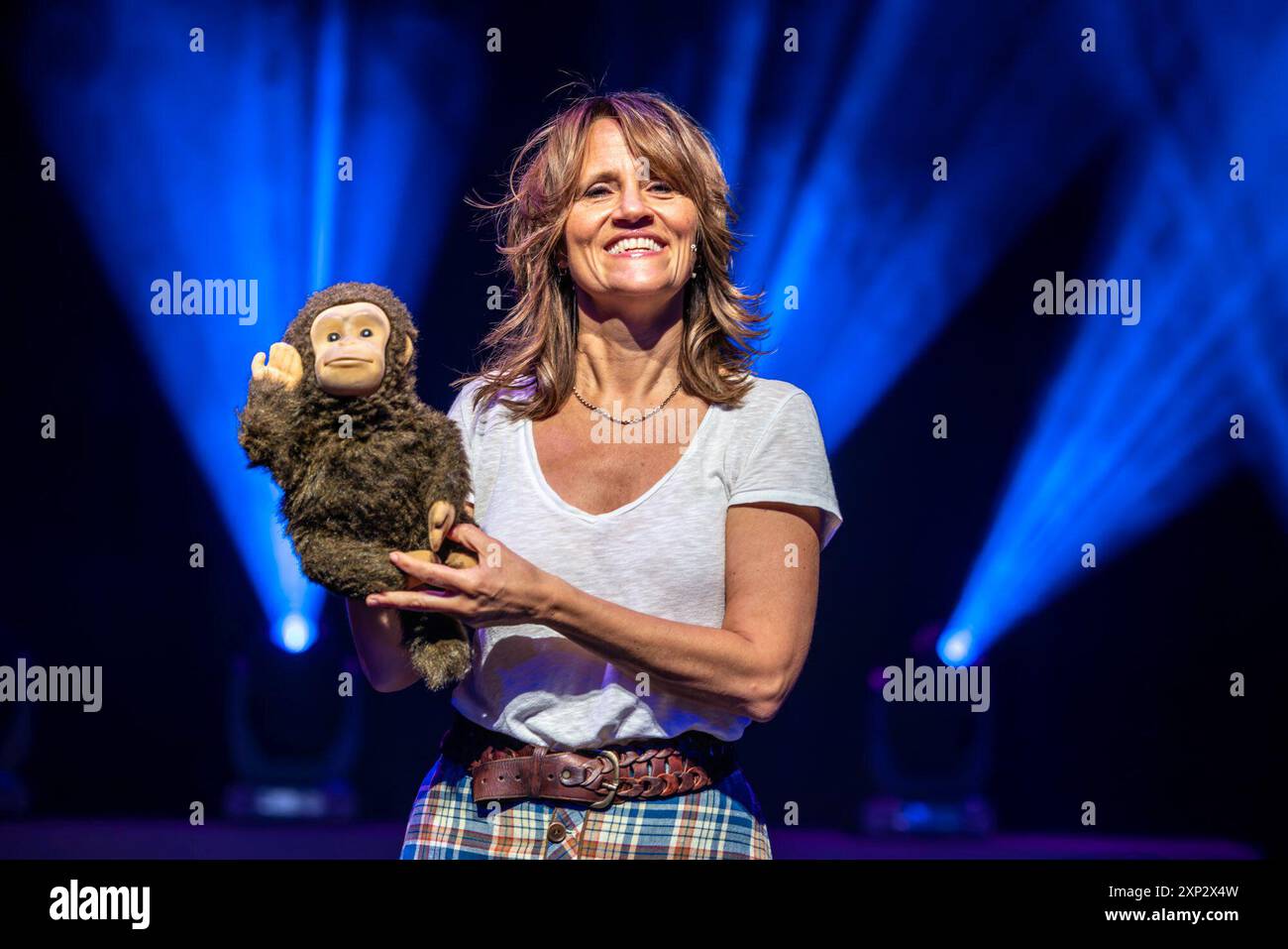 Edinburgh, United Kingdom. 03 August, 2024 Pictured: Ventriloquist Nina ...