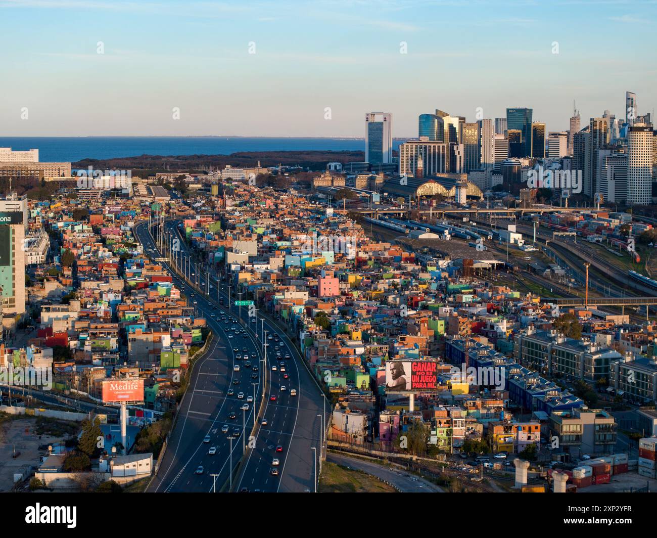 Buenos Aires, Argentina, July 23, 2024: Villa 31, Barrio 31 or Barrio ...