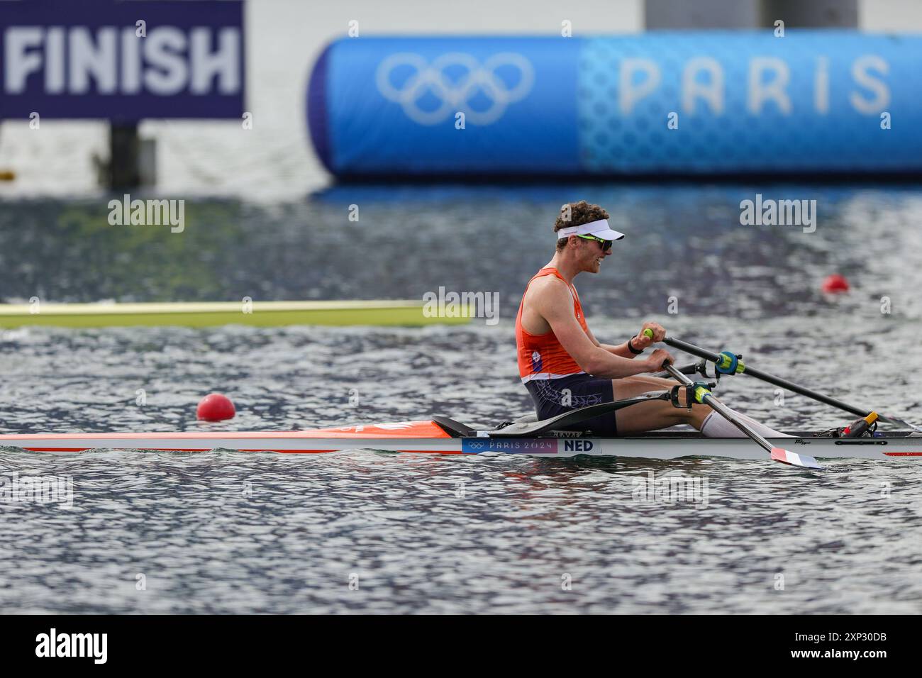 Vaires Sur Marne. 3rd Aug, 2024. Simon van Dorp of the Netherlands ...