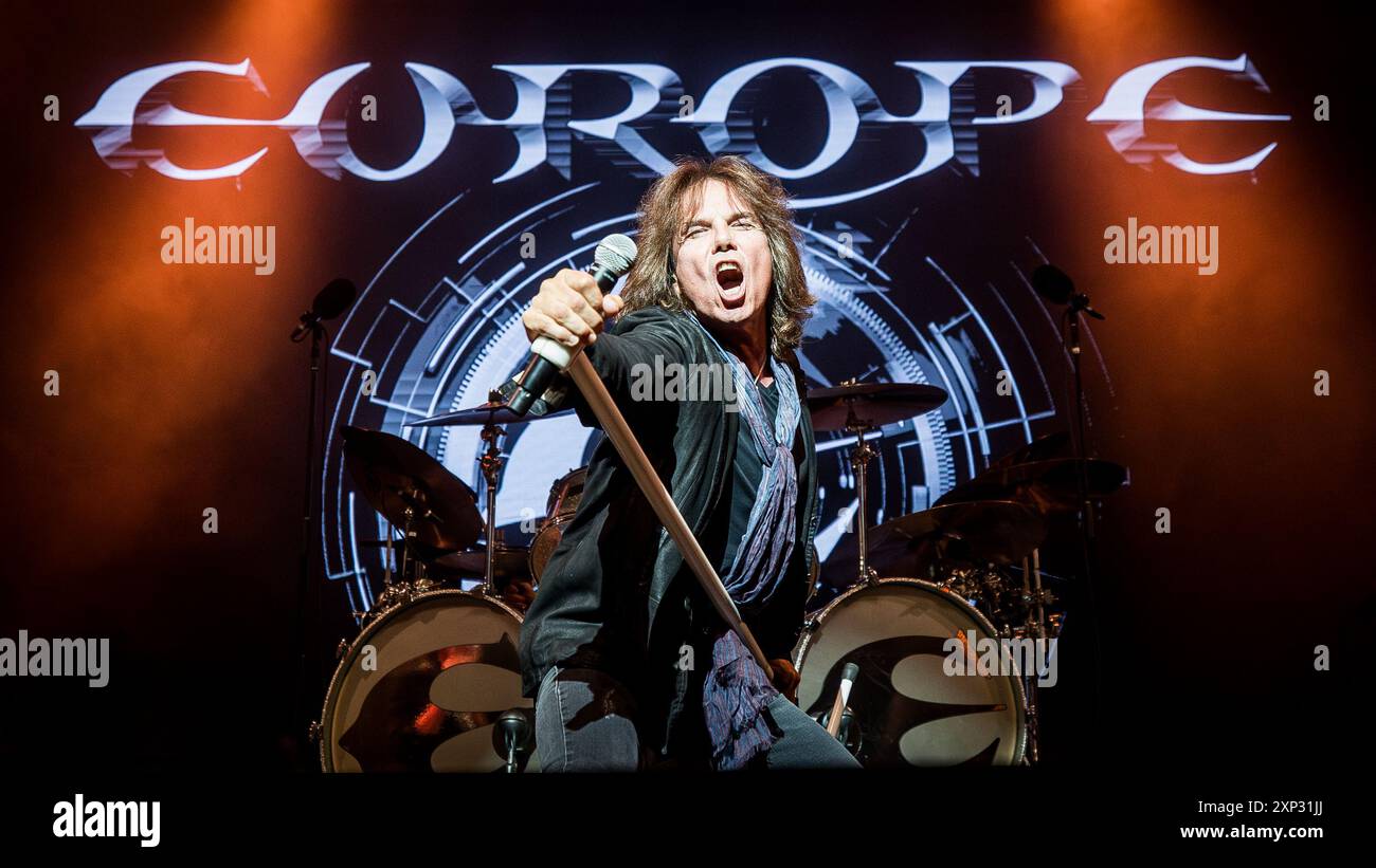 Joey tempest europe performing in hi-res stock photography and images ...