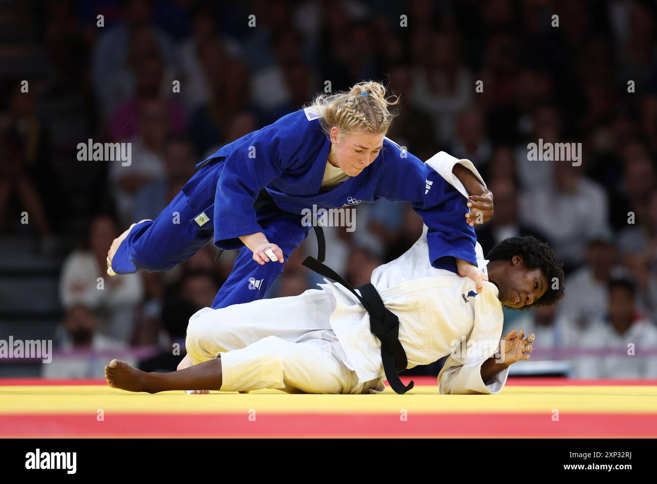Paris, France. 03rd Aug, 2024. Julien Mattia/Le Pictorium - Judo - Team ...
