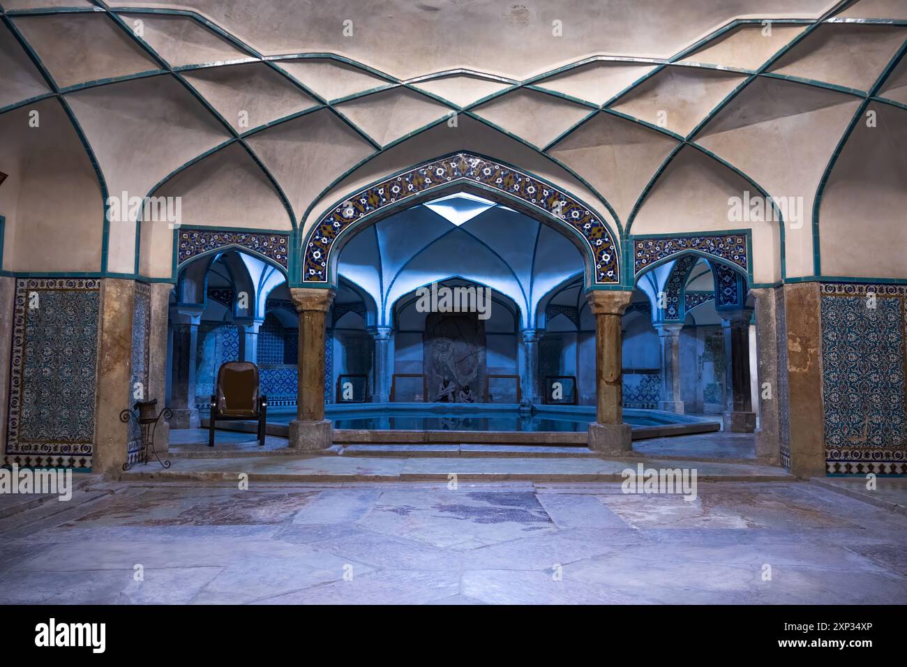 kerman,iran,march 8 2023,Ganjale-khan bathhouse (Hammam-e-Ganjali-Khan ...