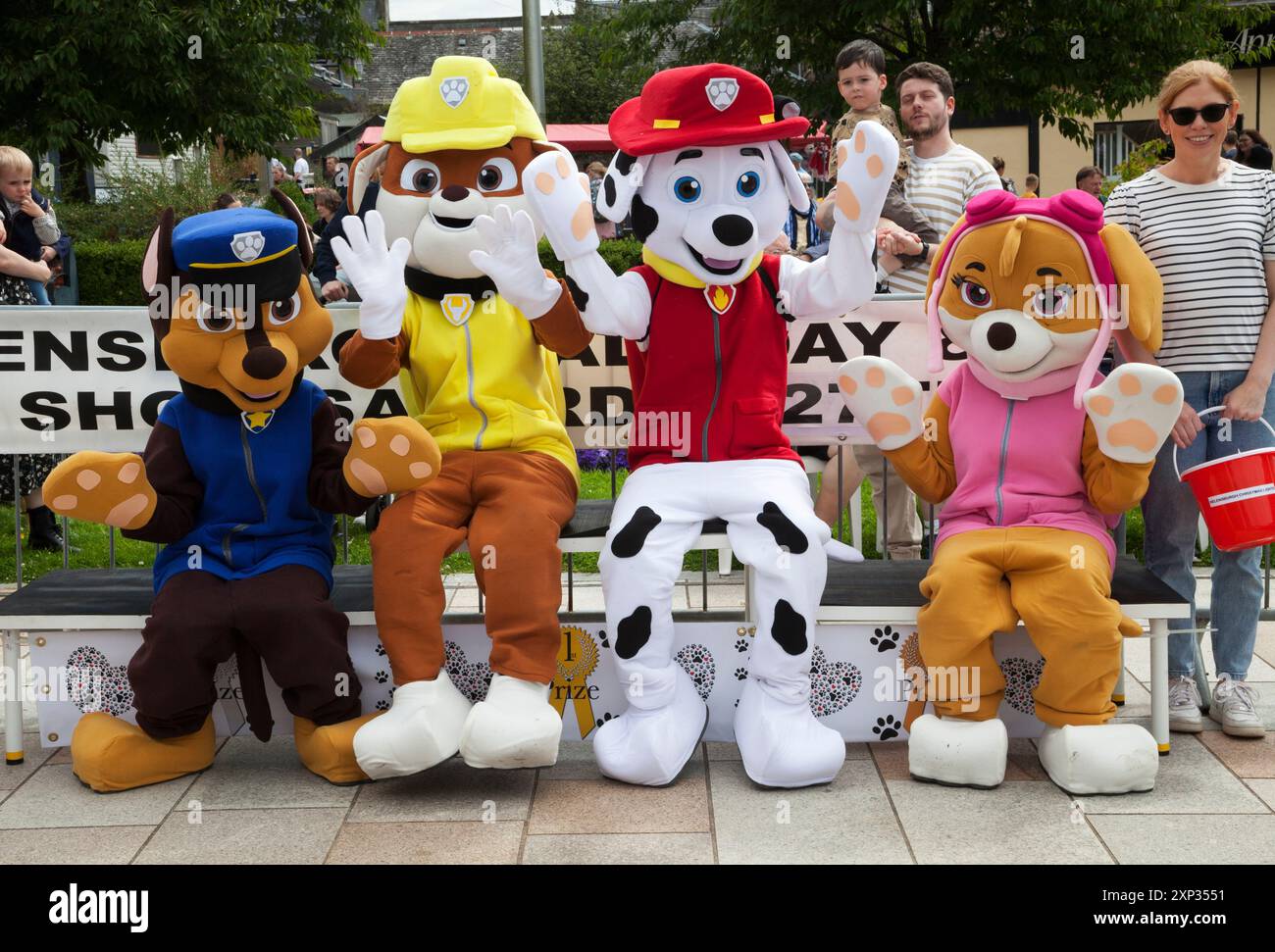 Mascots patrol hi-res stock photography and images - Alamy