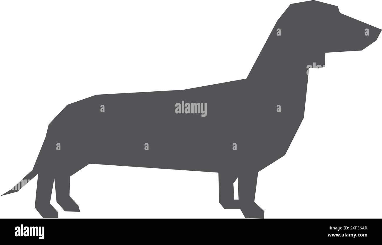 Dog walking side view Stock Vector Images - Alamy