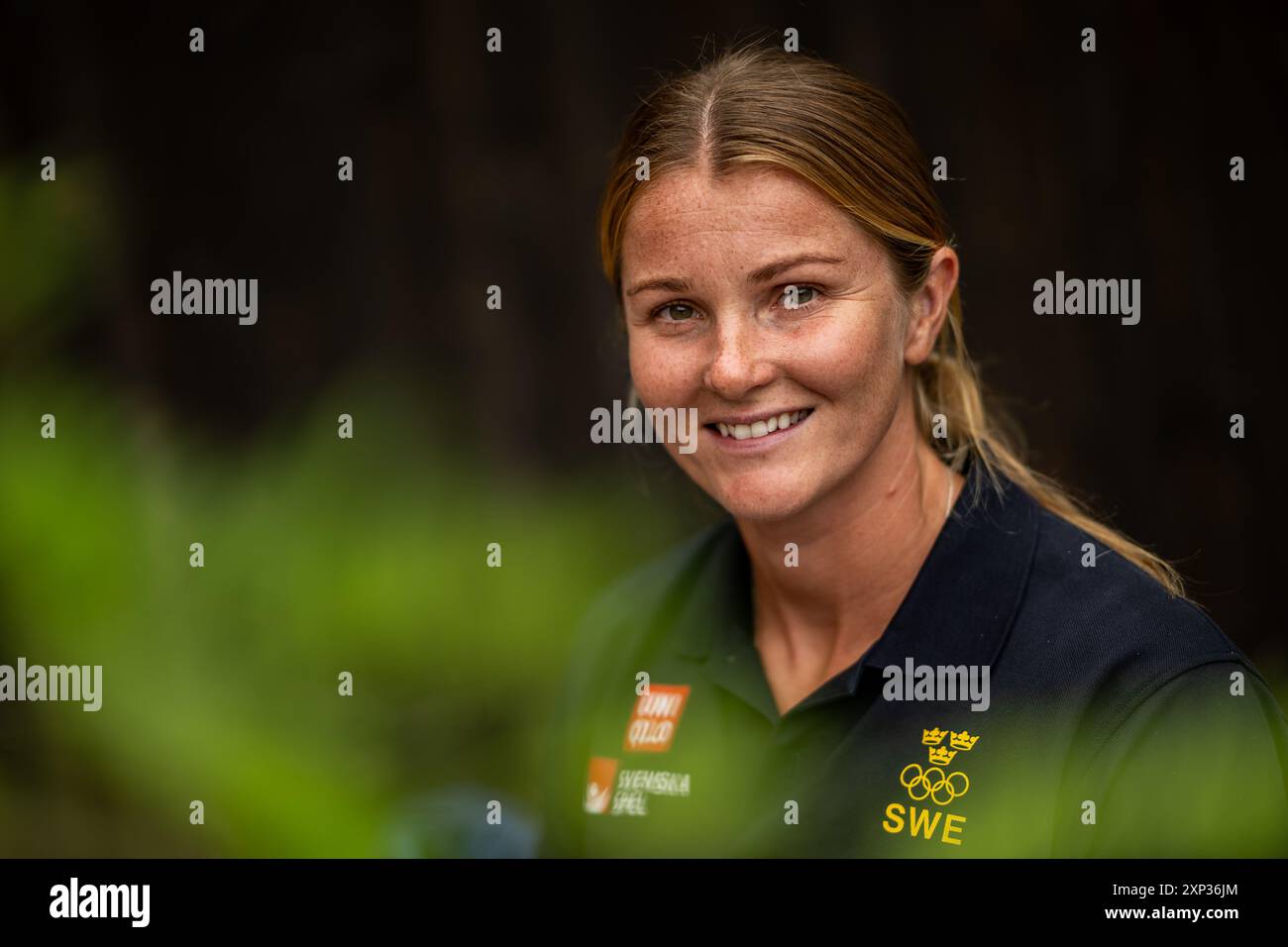 Paris, France. 03rd Aug, 2024. 240803 Linnea Stensils of the Swedish ...