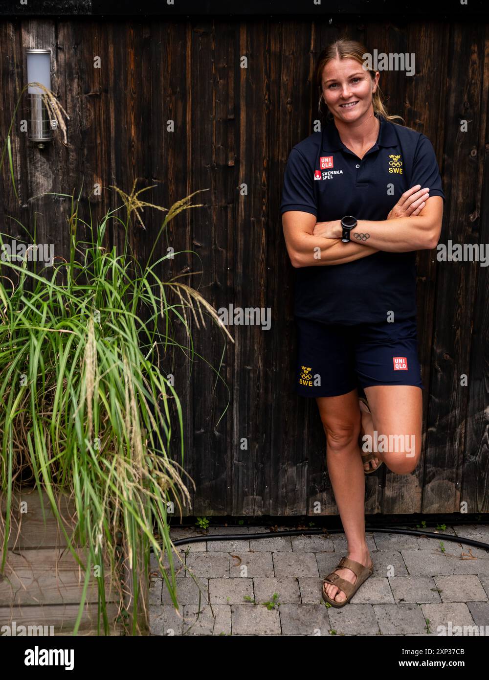 Paris, France. 03rd Aug, 2024. 240803 Linnea Stensils of the Swedish ...