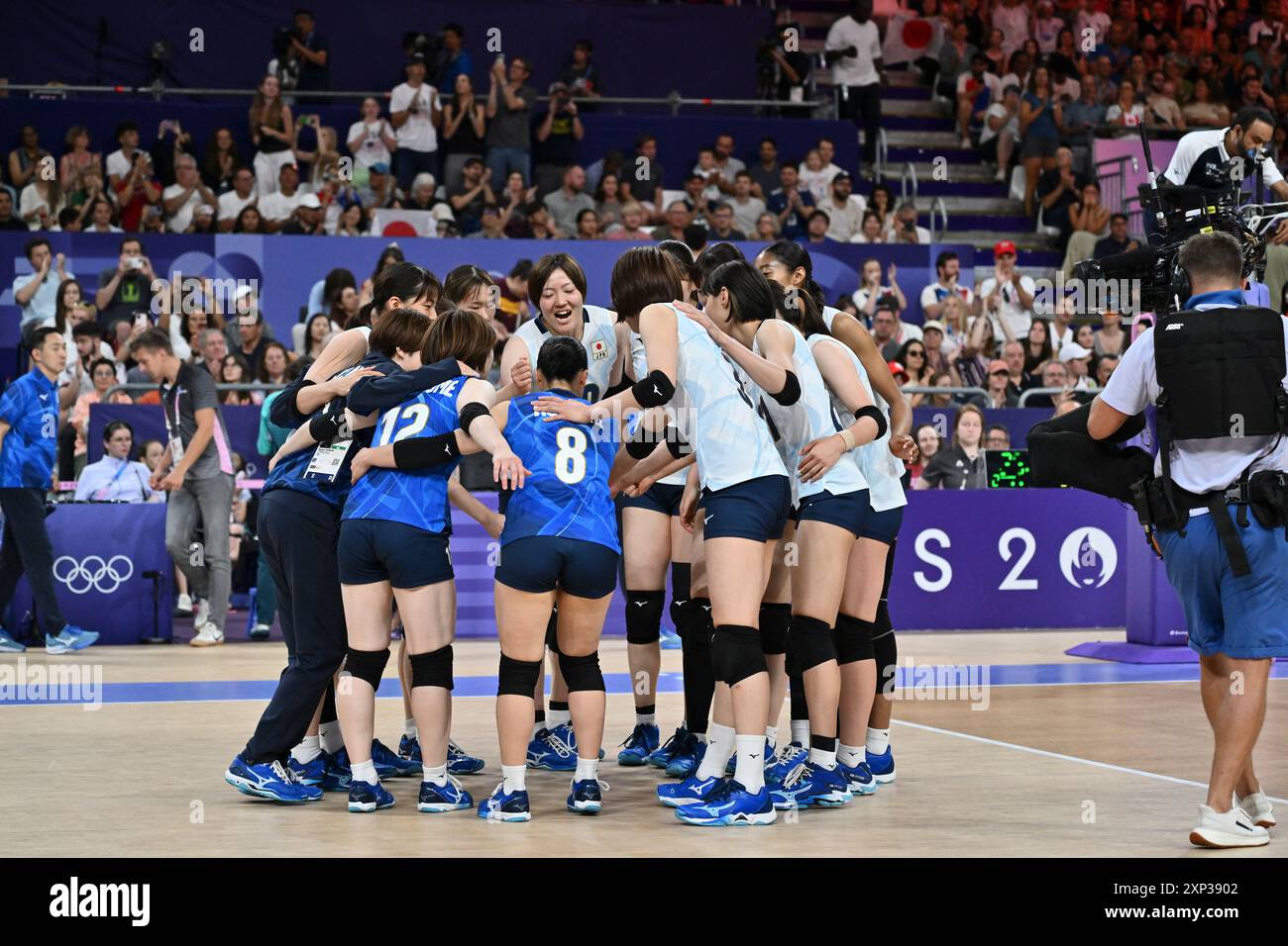 Japan (JPN) Team, Japan (JPN) vs Kenya (KEN), Volleyball Women's ...