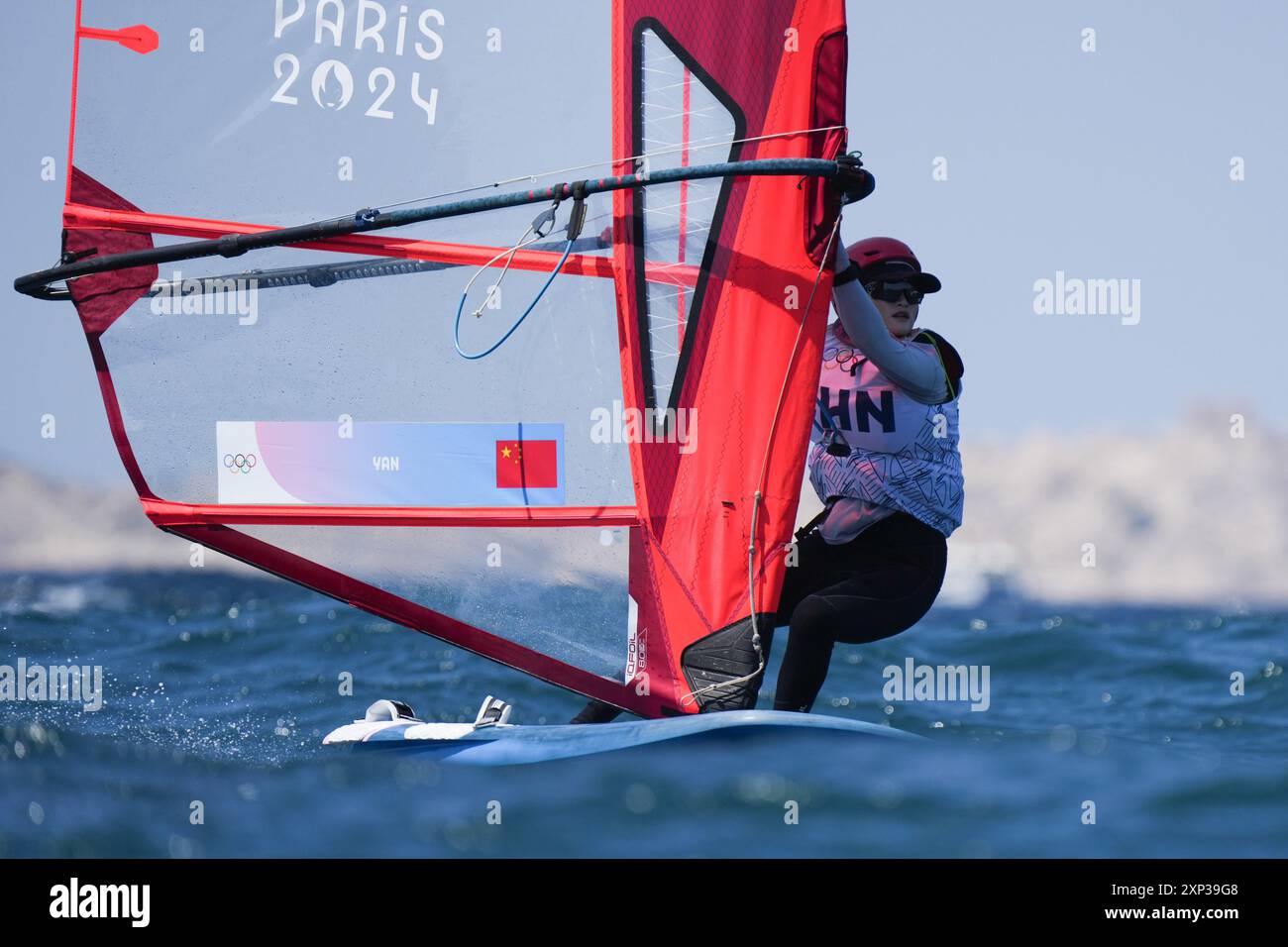 Marseille, France. 3rd Aug, 2024. Yan Zheng of China competes during ...