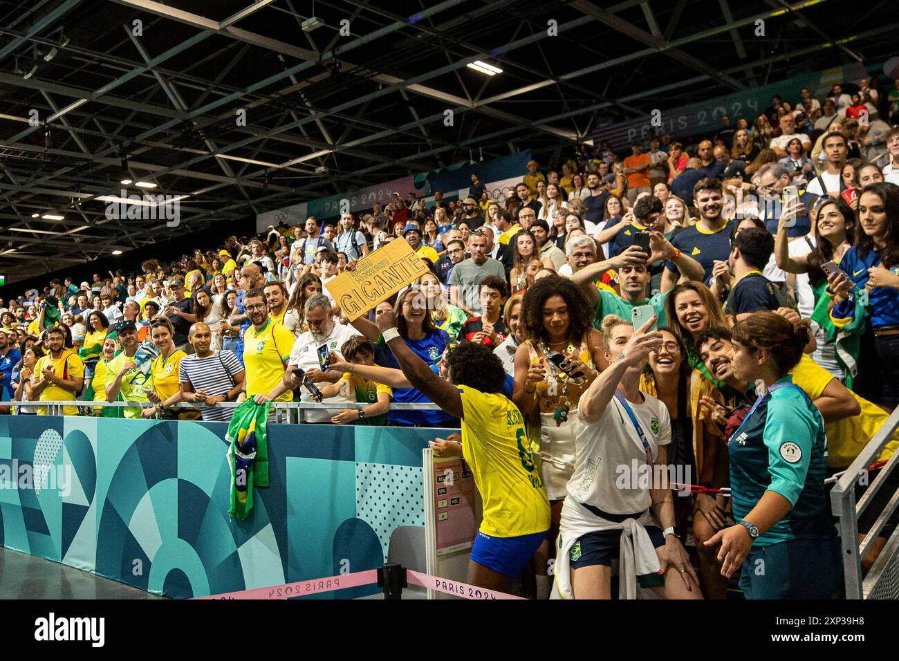 PARIS, IF - 02.08.2024: BRAZIL X ANGOLA WOMEN'S HANDBALL - Last game of ...