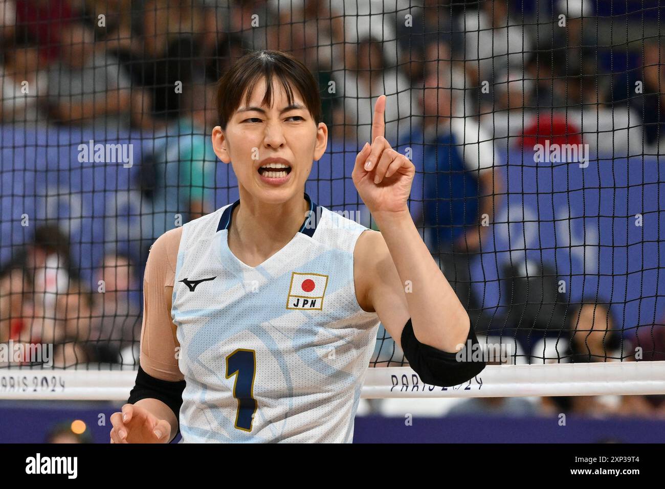 1 IWASAKI Koyomi (JPN), Japan (JPN) vs Kenya (KEN), Volleyball Women's Preliminary Round at ...