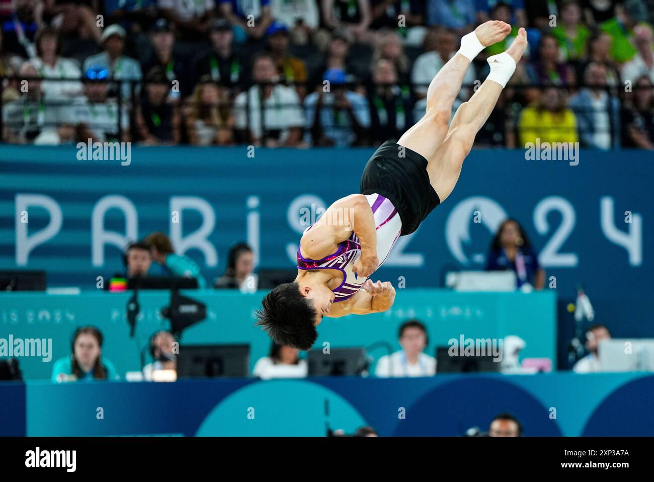 Carlos Edriel Yulo of Philippines competes in Men's Floor Exercise ...