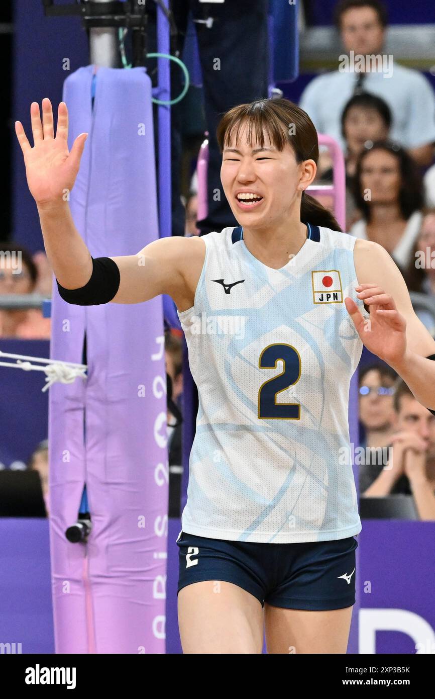 2 HAYASHI Kotona (JPN), Japan (JPN) vs Kenya (KEN), Volleyball Women's ...