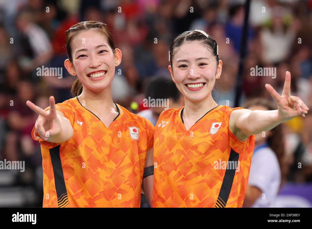 Paris, France. 3rd Aug, 2024. Chiharu Shida & Nami Matsuyama (JPN ...