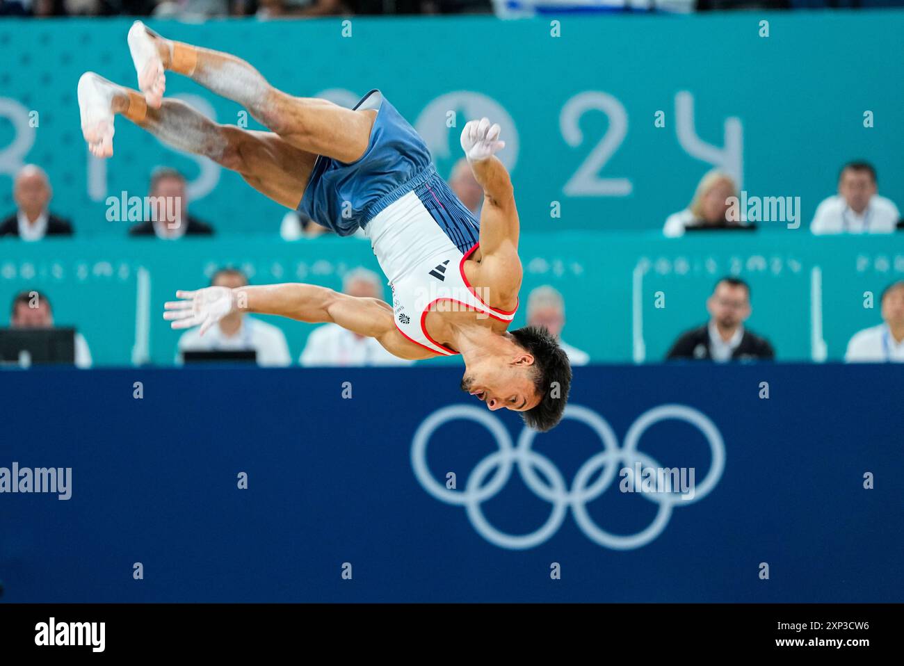 Jake Jarman of Great Britain competes in Men's Floor Exercise Final ...