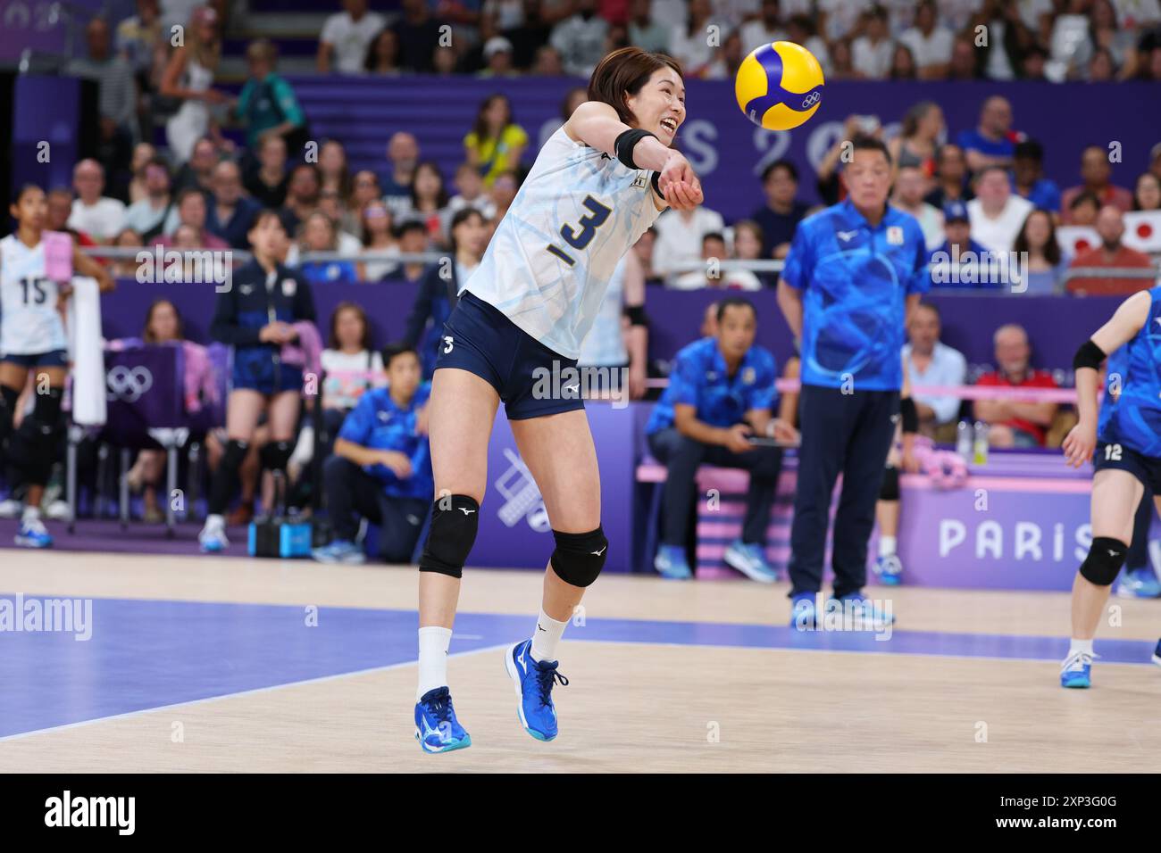 Paris, France. 3rd Aug, 2024. Sarina Koga (JPN) Volleyball : Women's ...