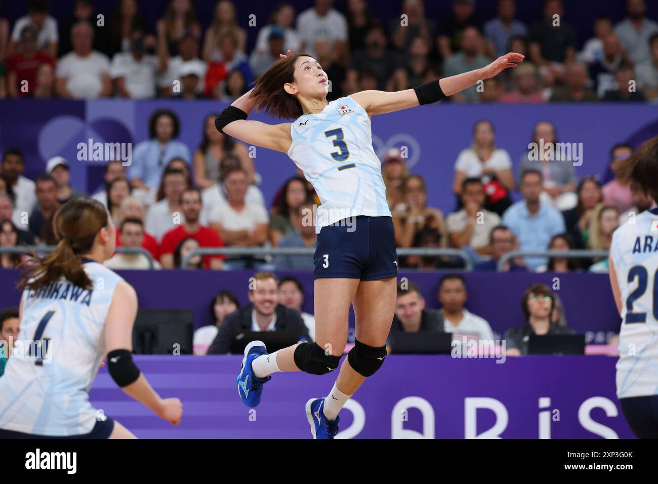Paris, France. 3rd Aug, 2024. Sarina Koga (JPN) Volleyball : Women's ...