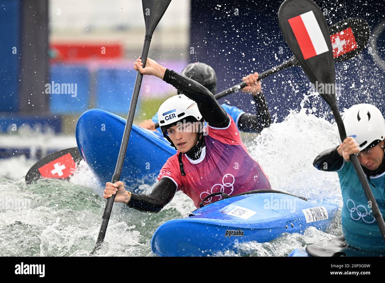 Oly olympia paris 2024 paris2024 canoe summer games hi-res stock ...