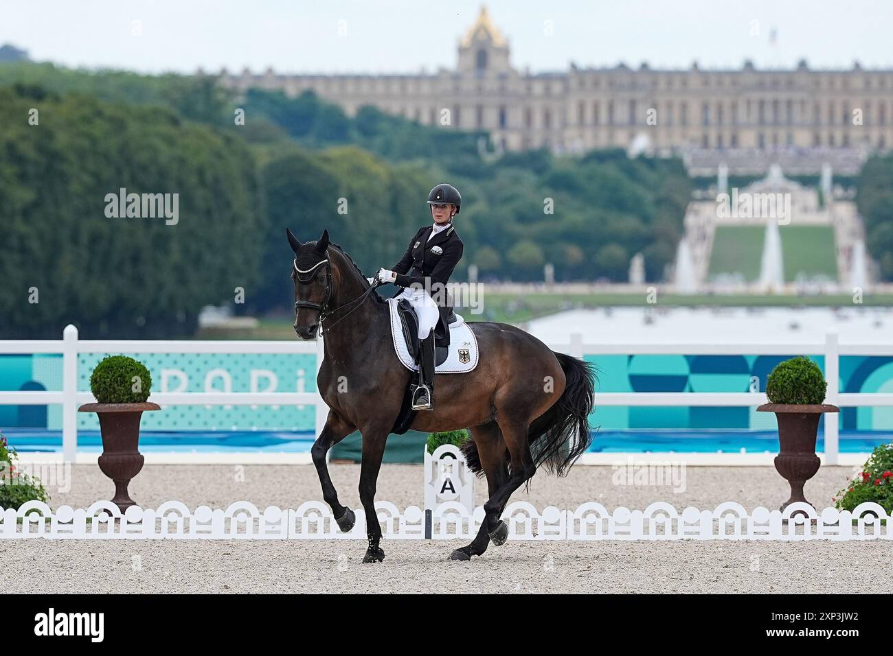 Versailles, France. 03rd Aug, 2024. VERSAILLES, FRANCE - AUGUST 3 ...