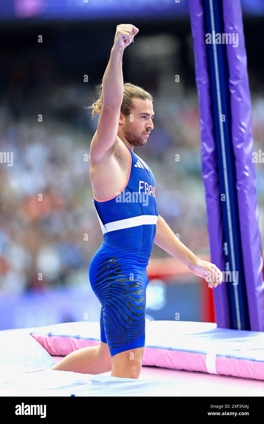 Saint Denis, France, August 3, 2024. French Robin Emig during the ...