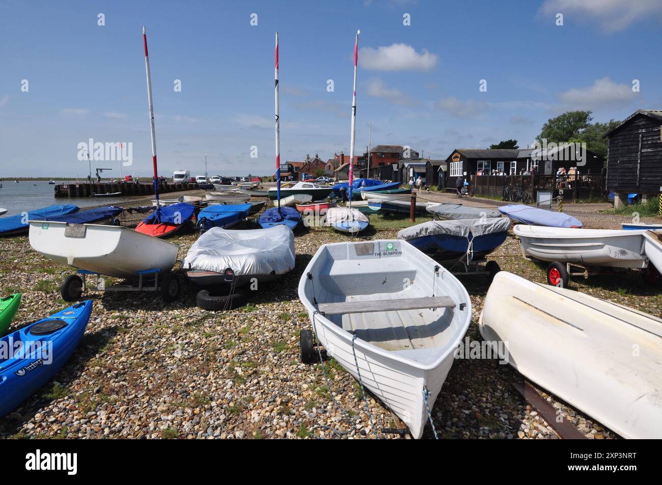 Orford quay, Suffolk, England UK Stock Photo - Alamy