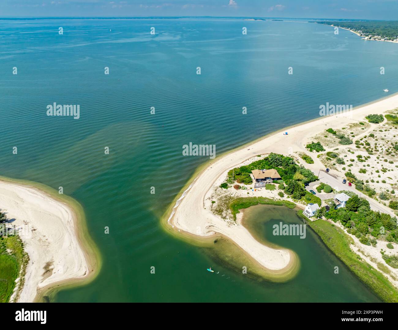 Aerial view expansive bay hi-res stock photography and images - Alamy