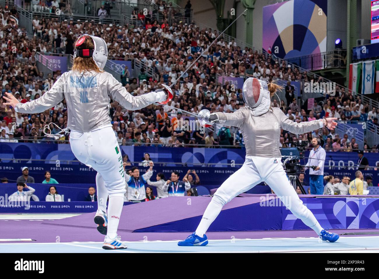 Paris, France. 3rd Aug 2024. Paris, France 03/08/2024, Manon Apithy ...