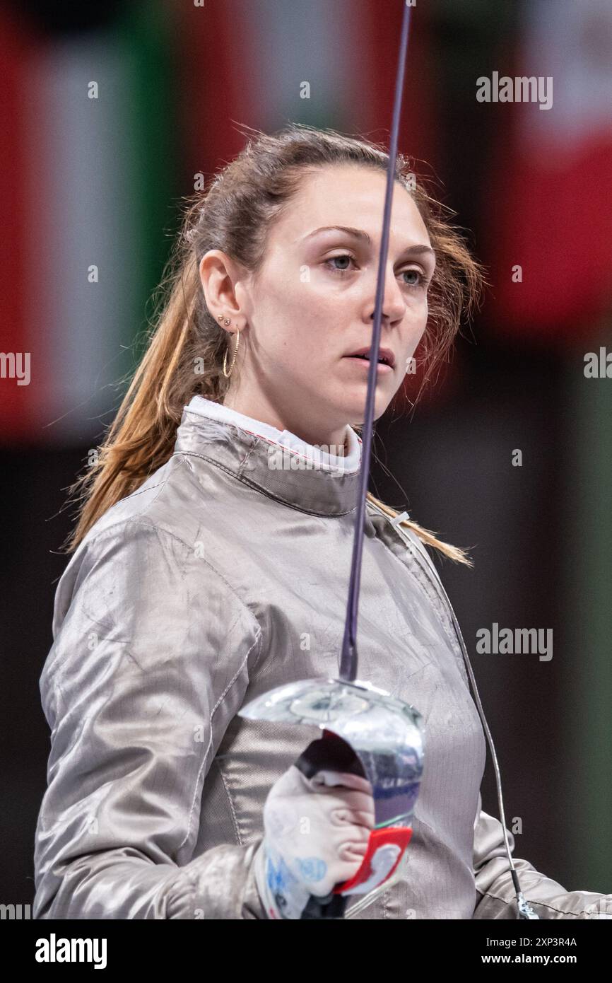 Paris, France. 3rd Aug 2024. Paris, France 03/08/2024, Manon Apithy ...